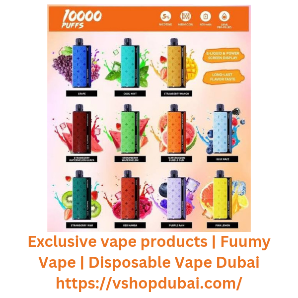 Fuumy Vape (10000 Puffs) | Disposable Vape Dubai - Vape Shop Dubai
