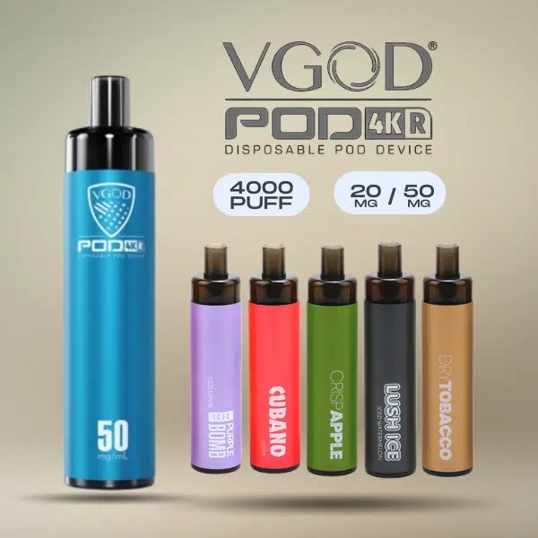 Vgod 4K disposable Vapes Ra's al Khaimah Dubai - Vape Shop Dubai